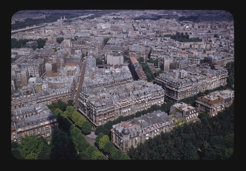 The Arquin Slide Collection · Paris Eiffel Tower - city view · Omeka-S FAU